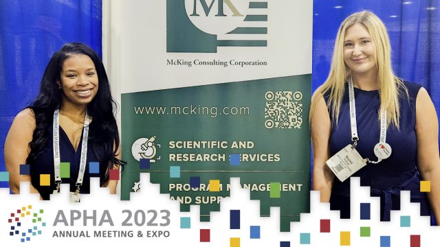 APHA Conference - McKing Consulting Corporation